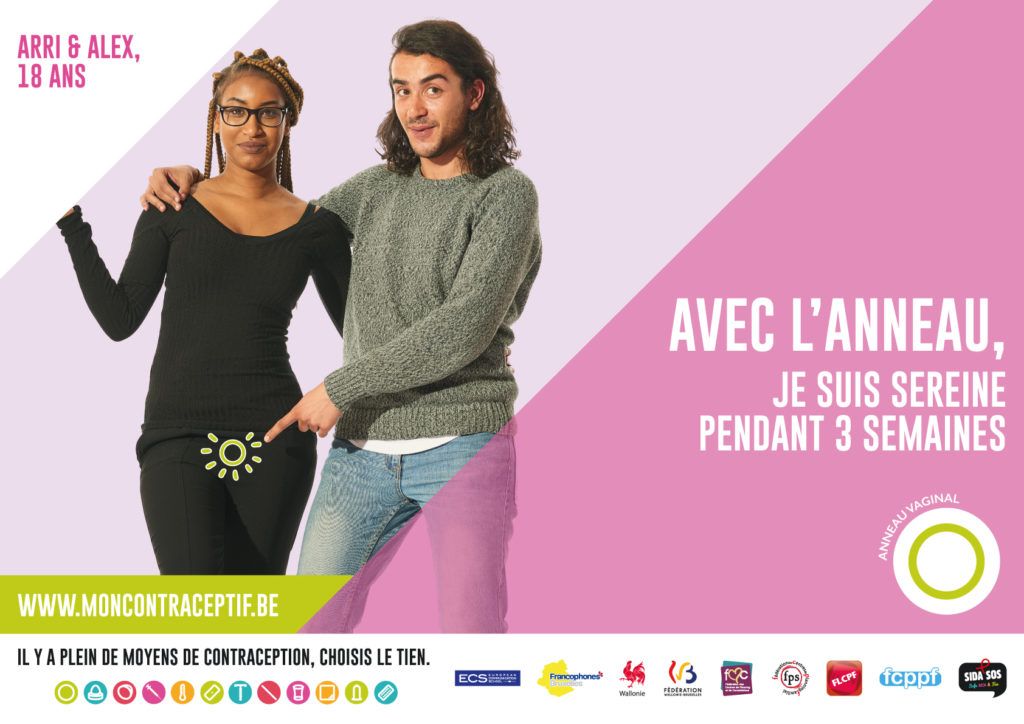 Affiche - La contraception, c'est l'affaire des deux partenaires - Sofelia
