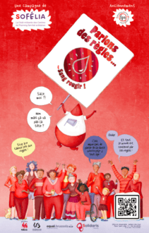 Affiche - Campagne "Sang rougir!" - Sofelia